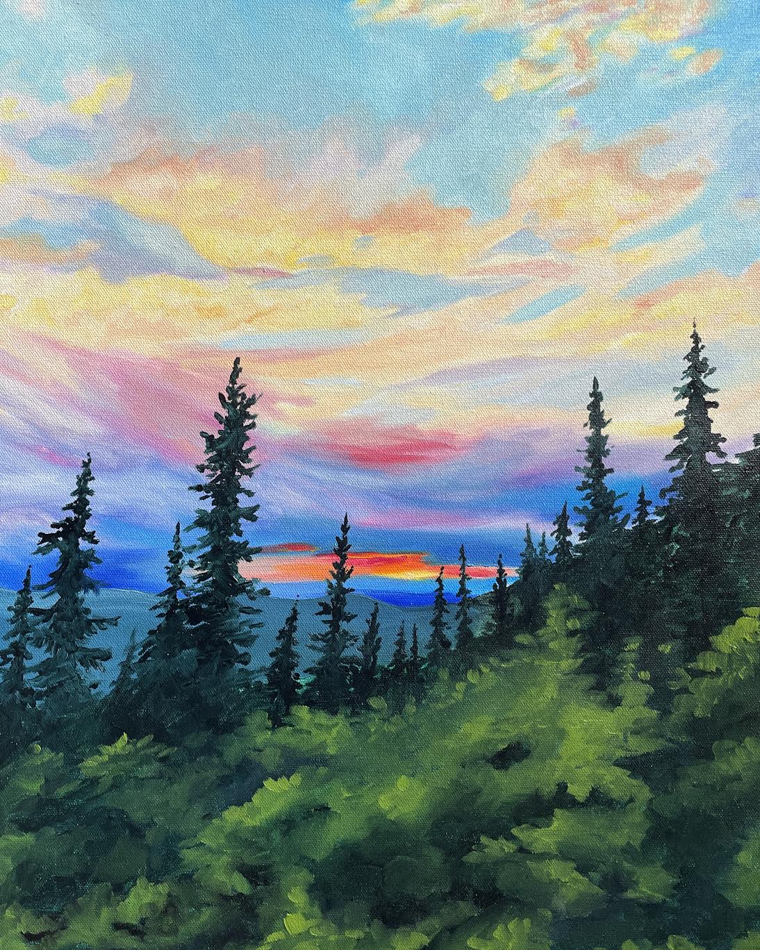 "Midnight Sun" Print – Art by AnnMarie Henderson