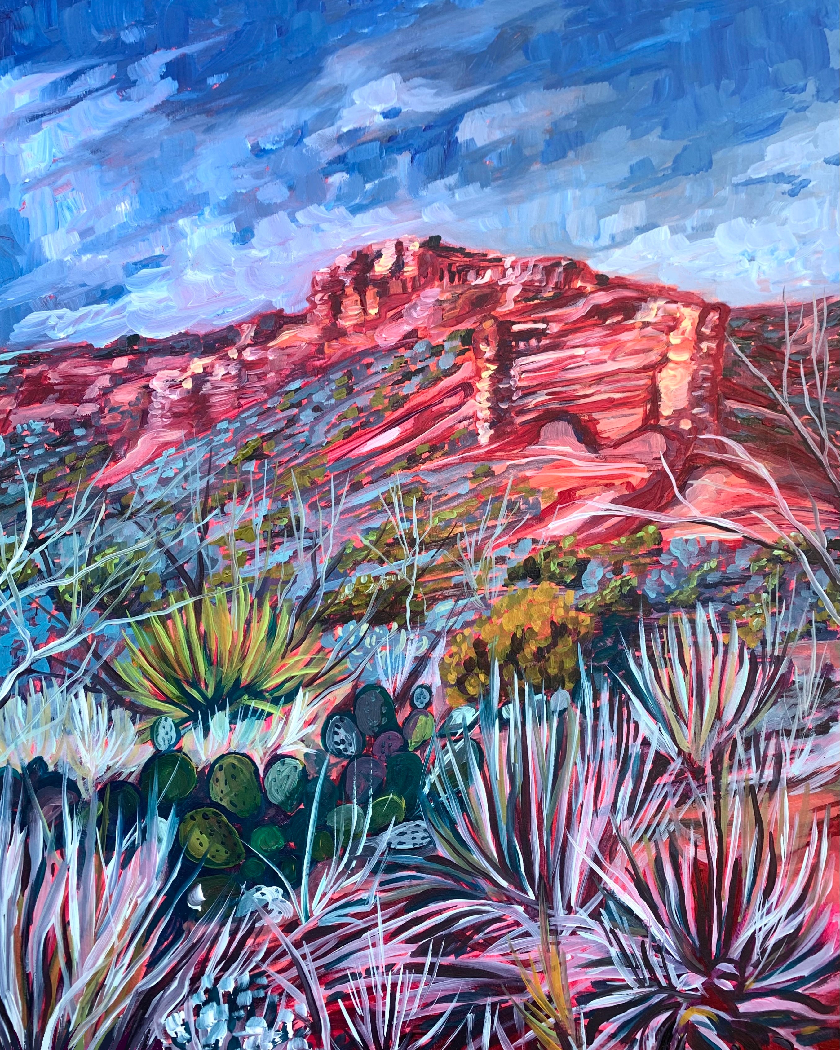 "Sandstone and Gypsum" Print – Art by AnnMarie Henderson
